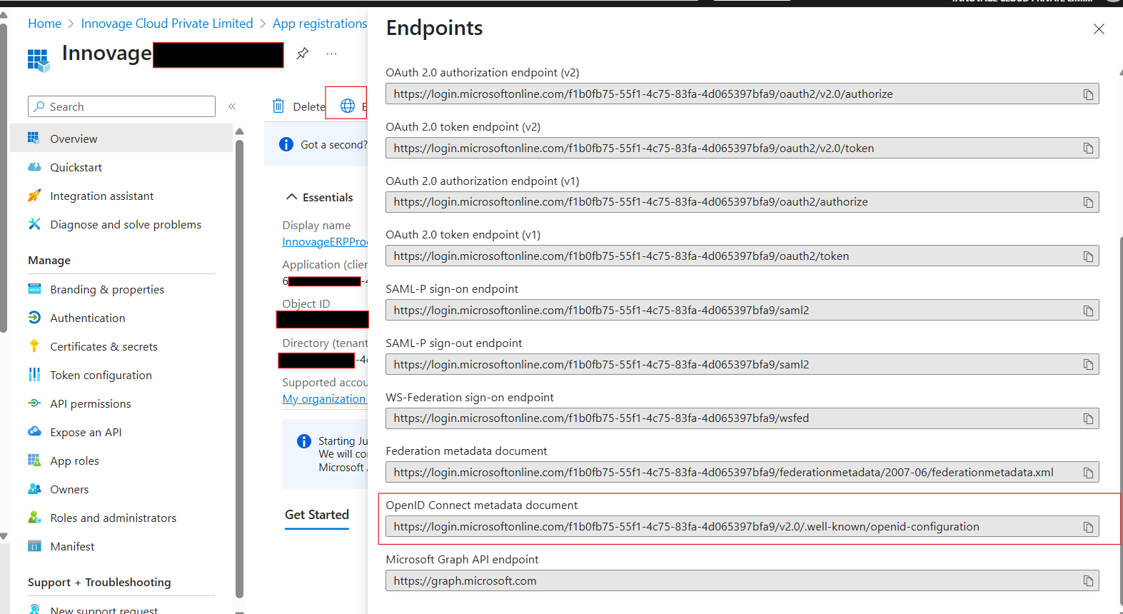 Enabling Microsoft Azure SSO in Oracle APEX - Innovage Cloud